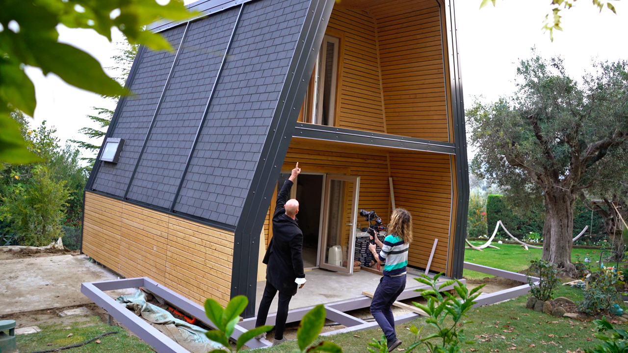 T-Fold wooden home blends design & disaster-proof tech – *faircompanies