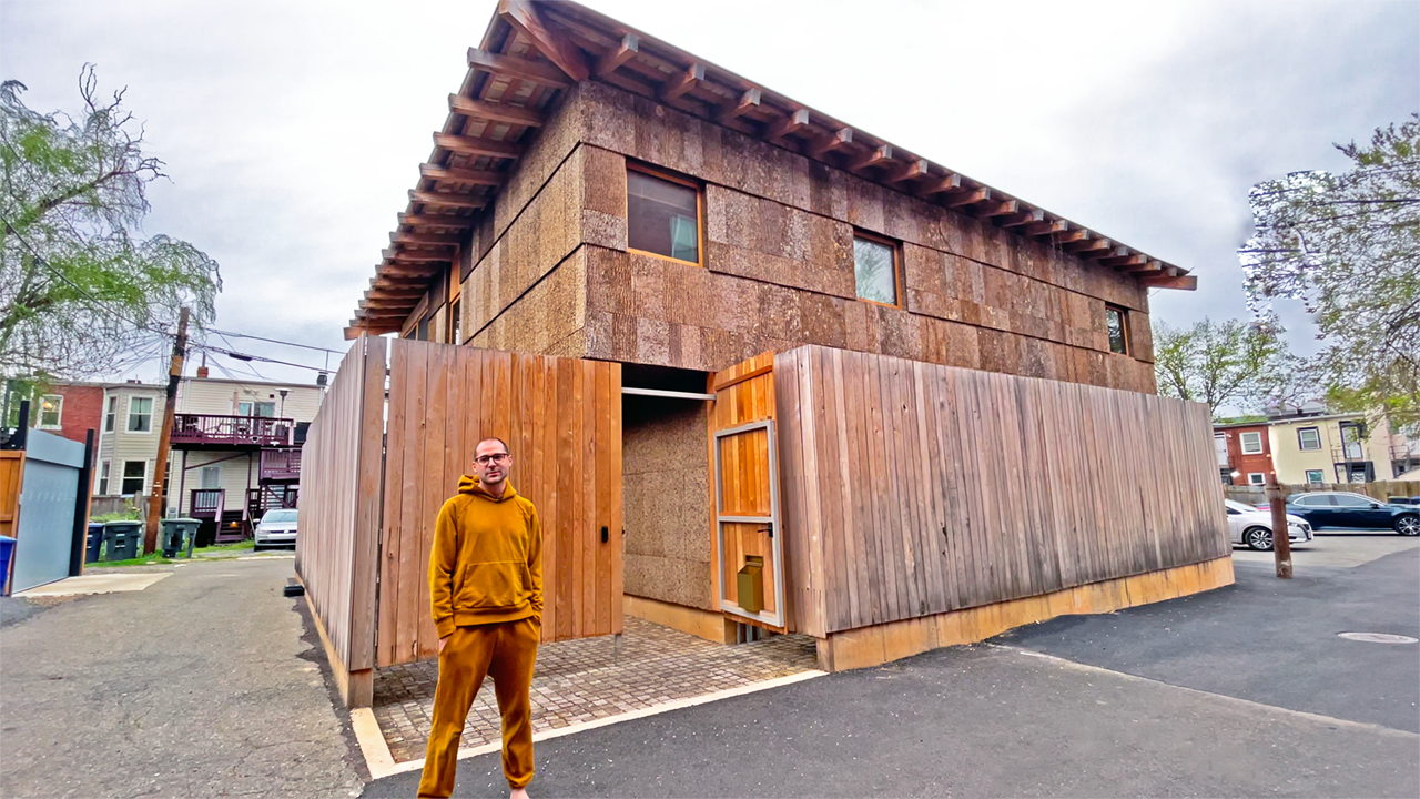 Young family turns parking lot into stunning eco-home (DC alley ...